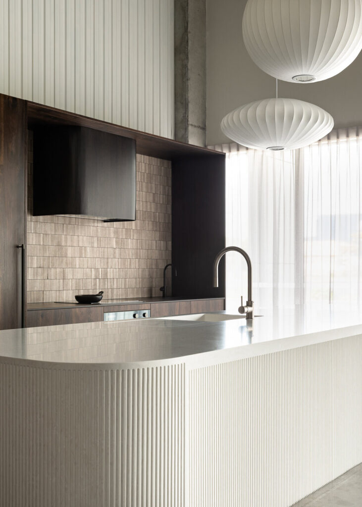 Trend Spotlight: Fluted Wood – Cabinet Detail – Jen Talbot Design