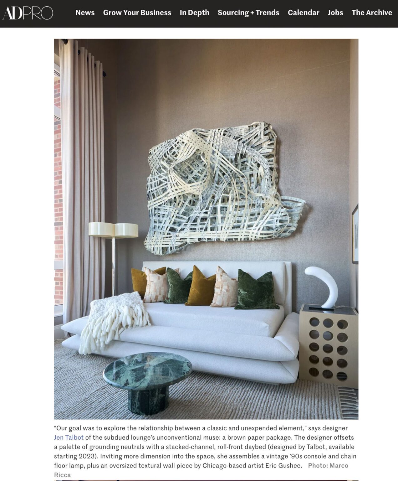 Press – Jen Talbot Design